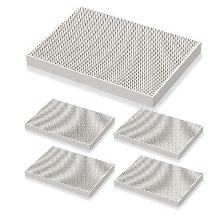 4 PCS Honeycomb Welding Block Ceramic Welding Plate Welding Block Panel ...