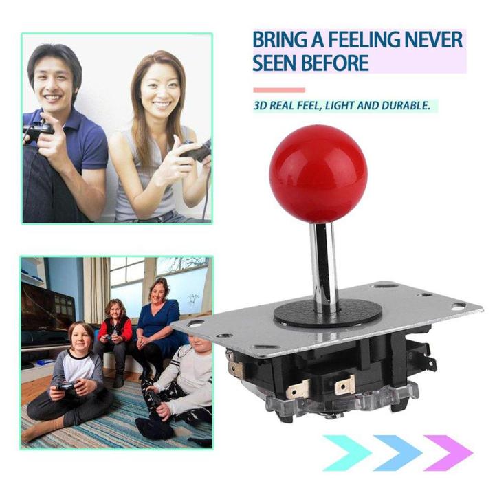 MA Classic 8 way Arcade Game Joystick Ball Joy Stick Red Replacement ...