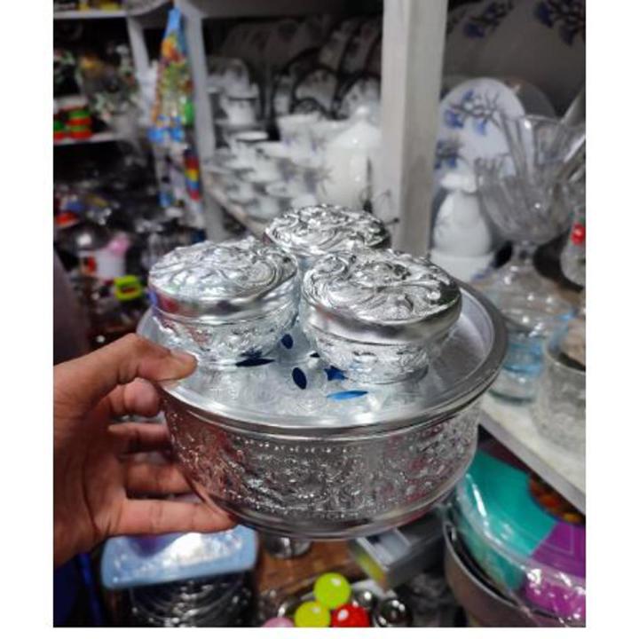 Luxury Paner Bata Pandan Khandani Paner box Betel Leaf Bowl Set - with ...