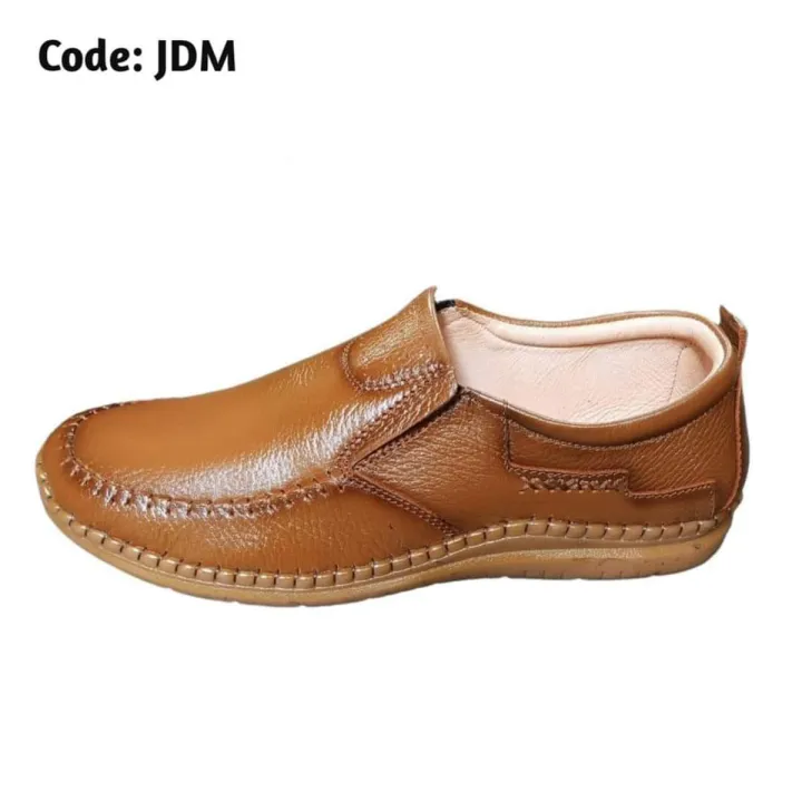 Chocolate Color Leather Loafers For Men - Shoe -Loffer | Daraz.com.bd