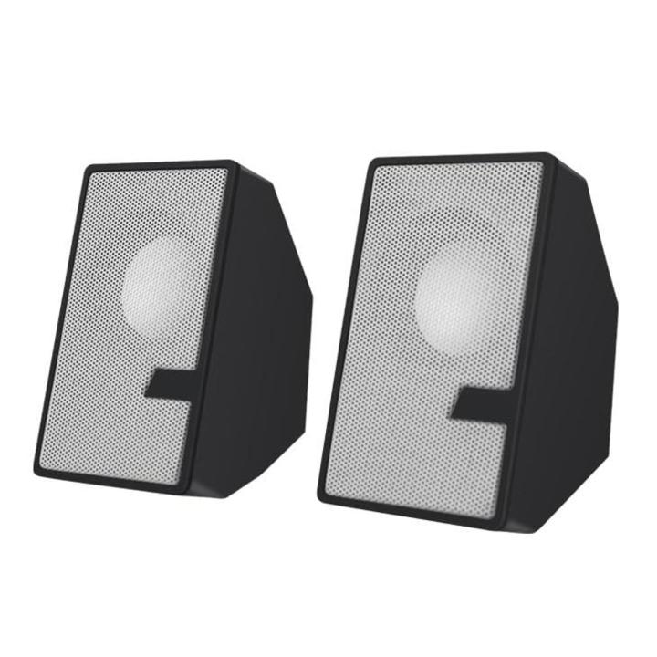 D7 Multimedia Speaker with 3.5 Aux Connectivity,USB Powered and Volume ...