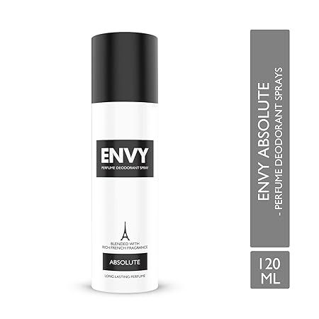 ENVY Absolute Deodorant Body Spray - 120ML | Long Lasting Deo for Men ...