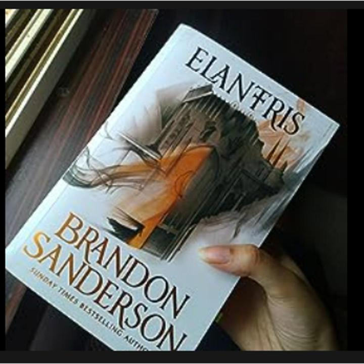 Elantris ( Elantris #1 ) by Brandon Sanderson ( Premium Paper and Matte ...