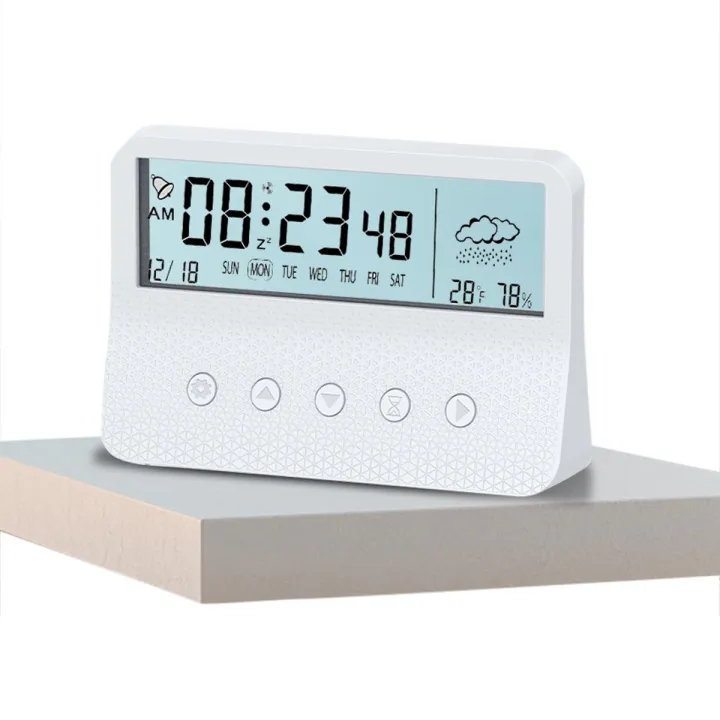 【Shop the Latest Trends】 Clock Alarm Clock Digital LCD Alarm Clock Big ...