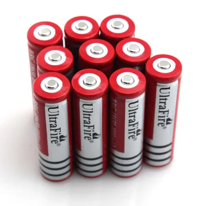 50PCS UltraFire 18650 4200mAh 3.7V Li-ion Rechargeable Battery | Daraz ...