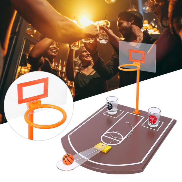 Acrylic Table Basketball Drinking Game Mini Innovative Board for Bar ...