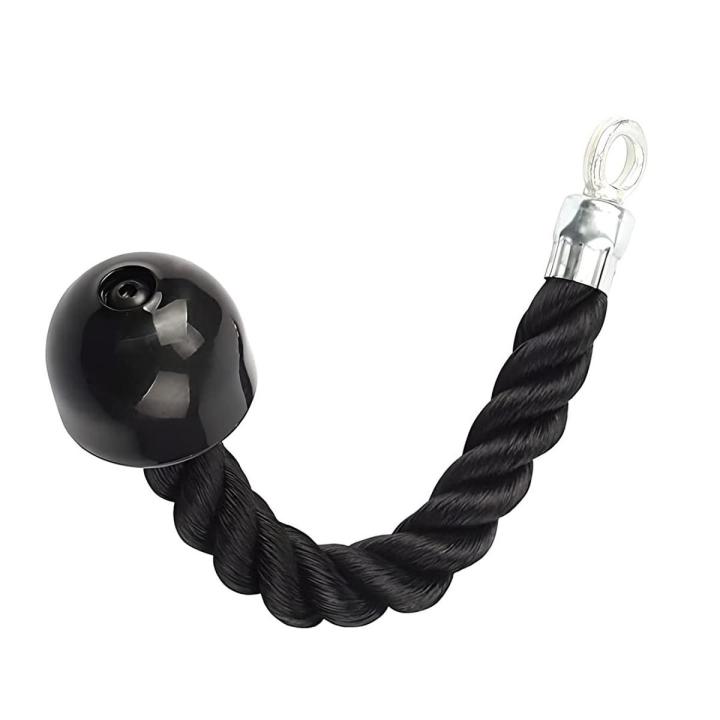 Heavy Duty Tricep Pull Down Single Rope, Fitness Attachment Cable ... Heavy Duty Tricep Pull Down Single Rope, Fitness Attachment Cable ...