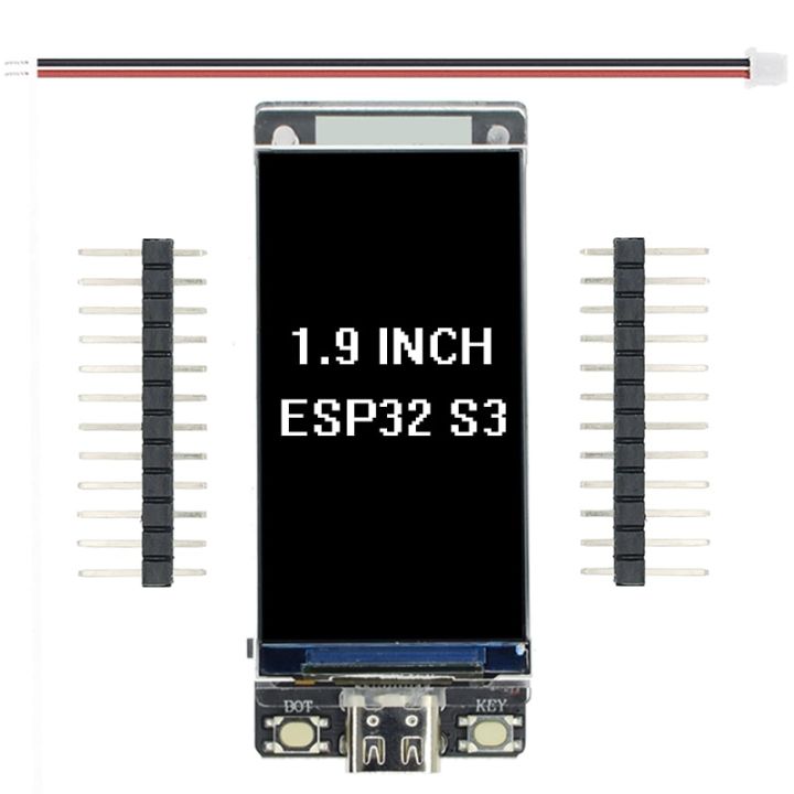 T-Display-S3 ESP32 S3 with 1.9 inch ST7789 LCD Display Development Board Bluetooth5.0 Wireless ...