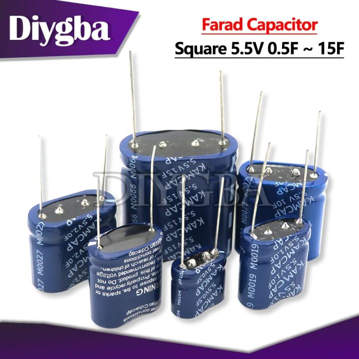 1PCS 5.5V Super capacitor square farad capacitor combination type 0.5F ...
