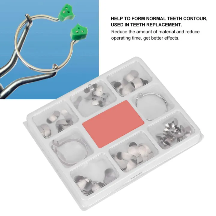 【DM bag factory Store】New Dental Matrix Ring Sectional Mold Contoured ...