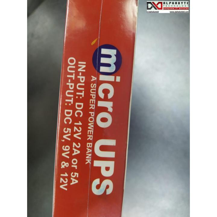 Micro Ups for Router and Onu long Backup | Daraz.com.bd