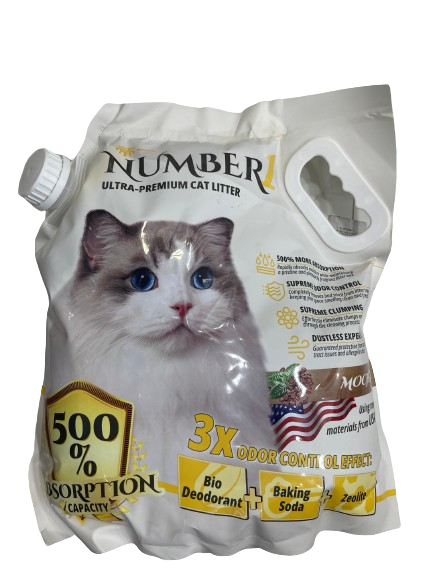NUMBER 1 ULTRA PREMIUM CAT LITTER – 6KG (Baking Soda Variant) | Daraz ...