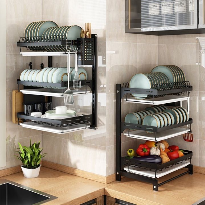 Wall Fitting Kitchen Dish Rack | Daraz.com.bd