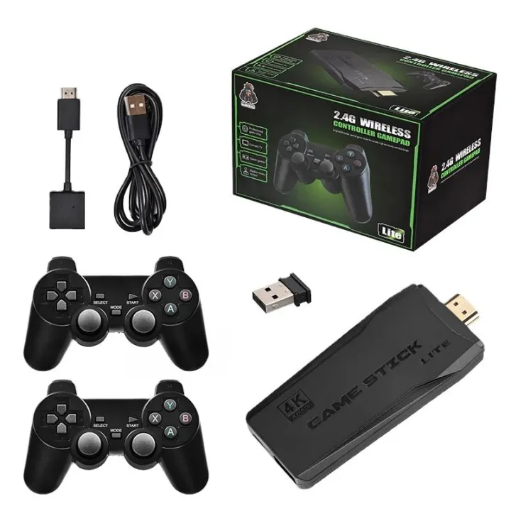 M8 Game Stick 4K HD Output 10000 3D 64GB Mini Small Box TV Console ...