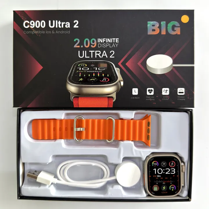 New C900Ultra2 Smart Watch 9ultra2 Bluetooth Calling Men's Sports Watch ...
