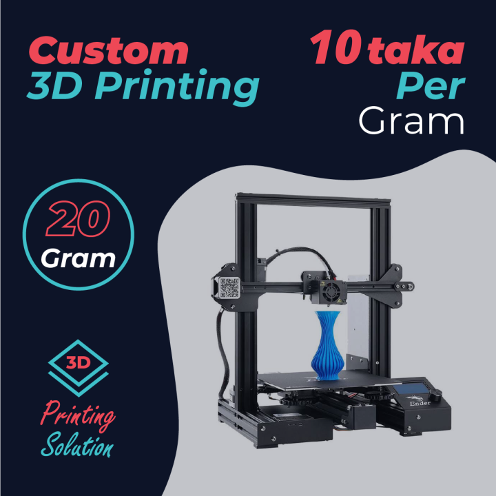 Custom 3d printing | Daraz.com.bd