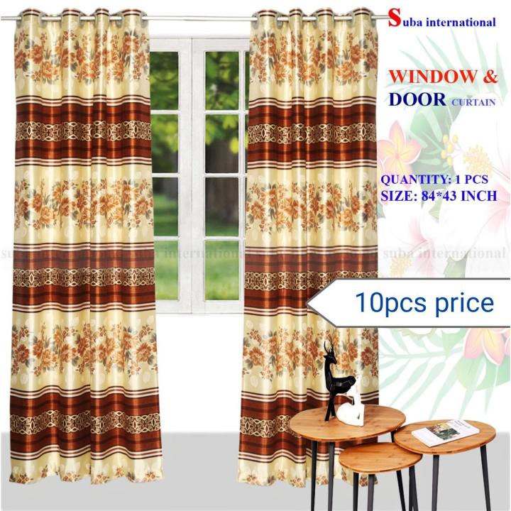 Chinese Synthetic Curtain for Door and Windows, Porda ( parda) -( 4 ...
