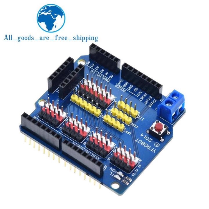 【happy one】V5 Sensor Shield Expansion Shield For Arduino UNO R3 ...