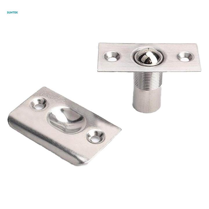 3xStainless Steel Roller Ball Catch Mortice Lock Door Cupboard Spring ...