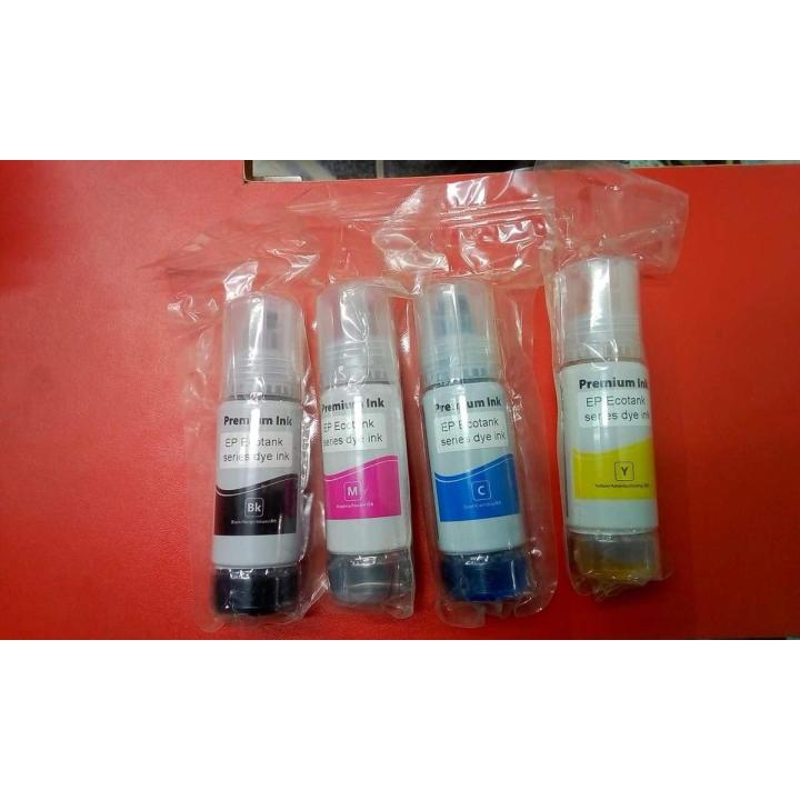 Premium ink ep ecotank printer Ink Refill All Color For Printer Ink 4 ...