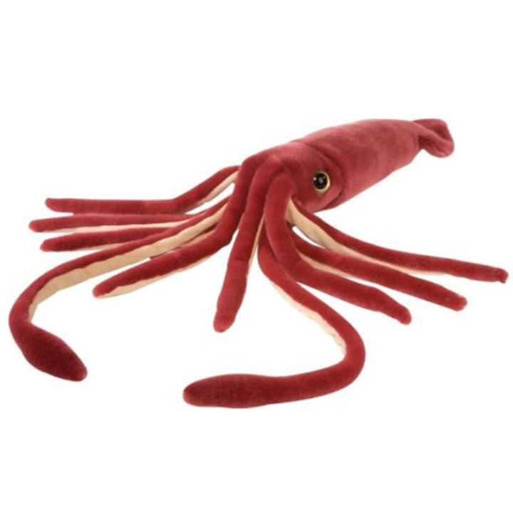 75cm Simulation Cuttlefish Plush Toys Giant Squid Stuffed Toys Cute Sea ...