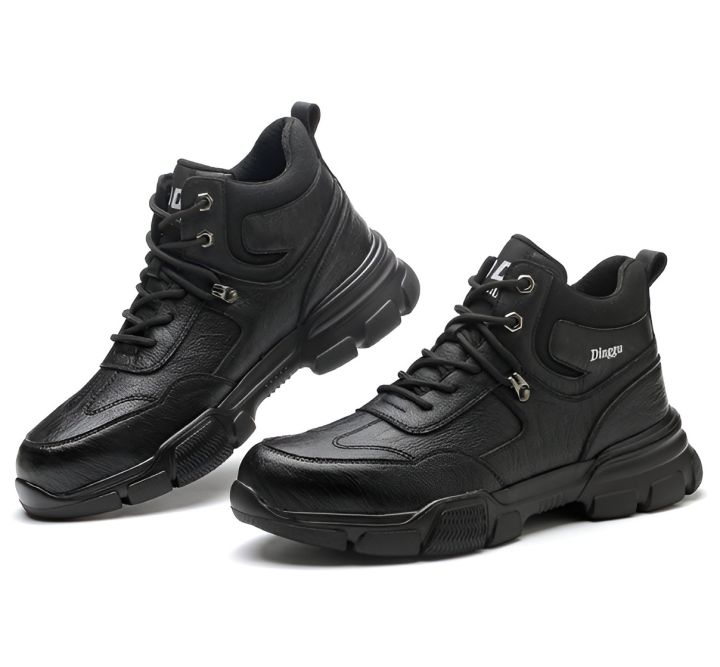Dinggu safety shoe/ Steel toe and steel mid sole safety shoe/ Light ...