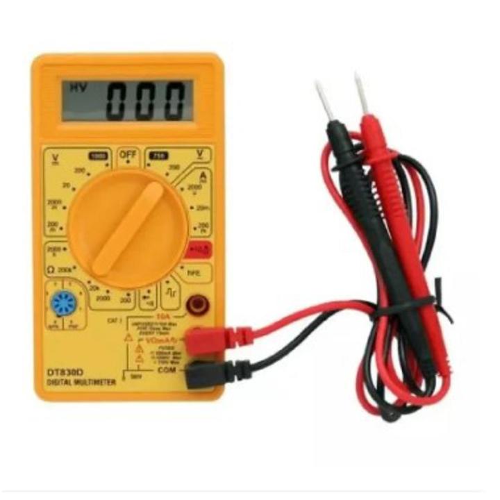 Digital Multimeter, Handheld Digital Multimeter LCD Backlight Portable ...