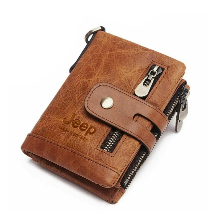 Jeep Premium Chocolate Colour Wallet For Men 100% Leather | Money Bag ...