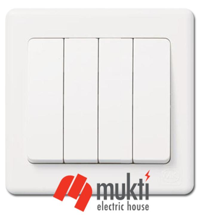 MK Made in Singapore ECORE 4 Gang 10A Big Rocker Four 4Gang Switch ...