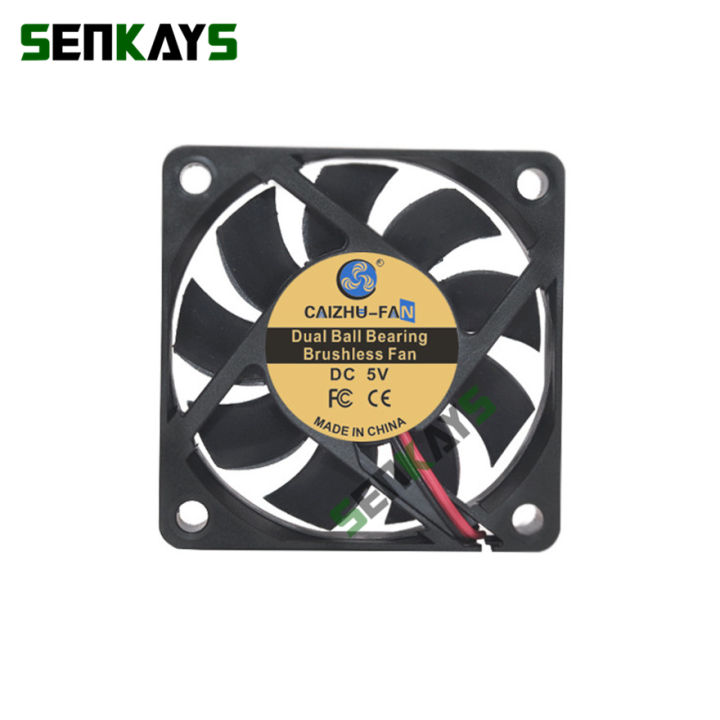 Dual Ball Bearing DC 5V 12V 24V 60mm 6015 DC Fan 60x60x15mm 6cm Cooling Cooler Fan Computer PC ...