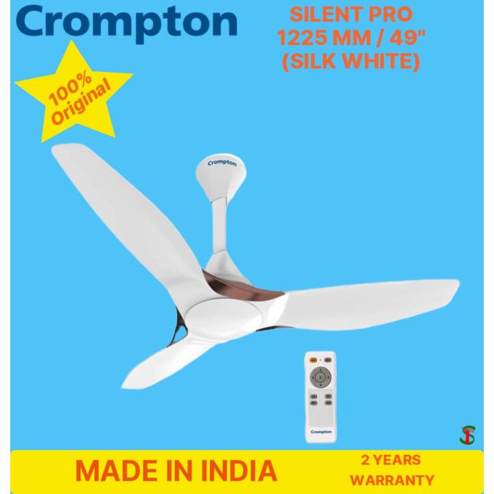 Crompton Silent Pro Enso 1225 mm (48 inch) ActivBLDC Remote-controlled ...