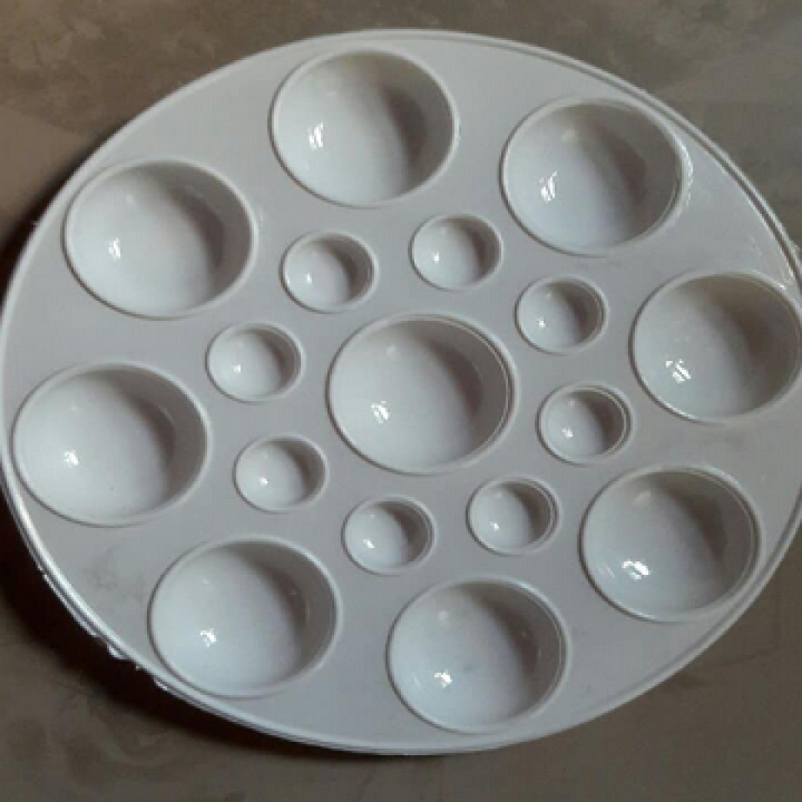 Color Plate plastic for students-White | Daraz.com.bd