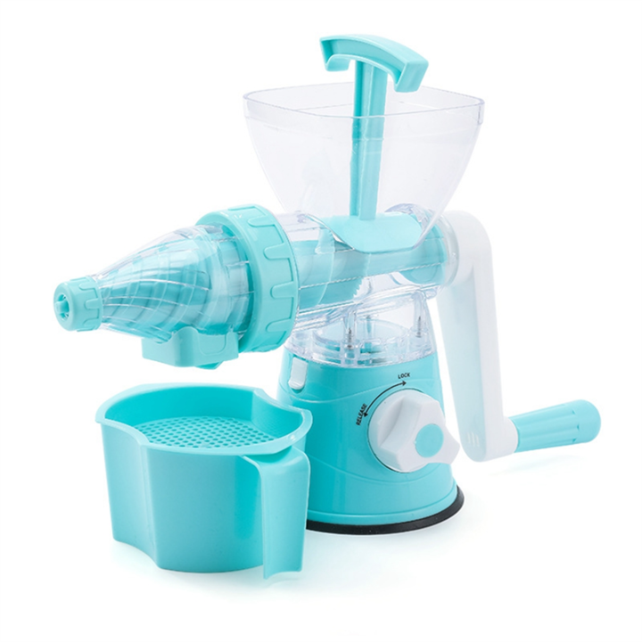 1 Piece Silicone Suction Bottom Hand-Cranked Juicer Easy Storage ...