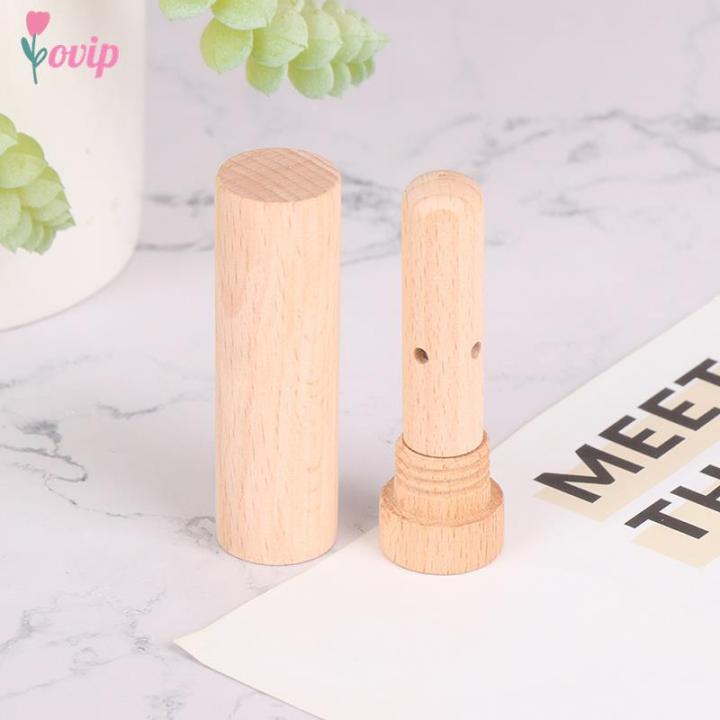 1pc Essential Oil Aroma Wood Diffuser Inhaler With Wicks Nebulizer Oils ...