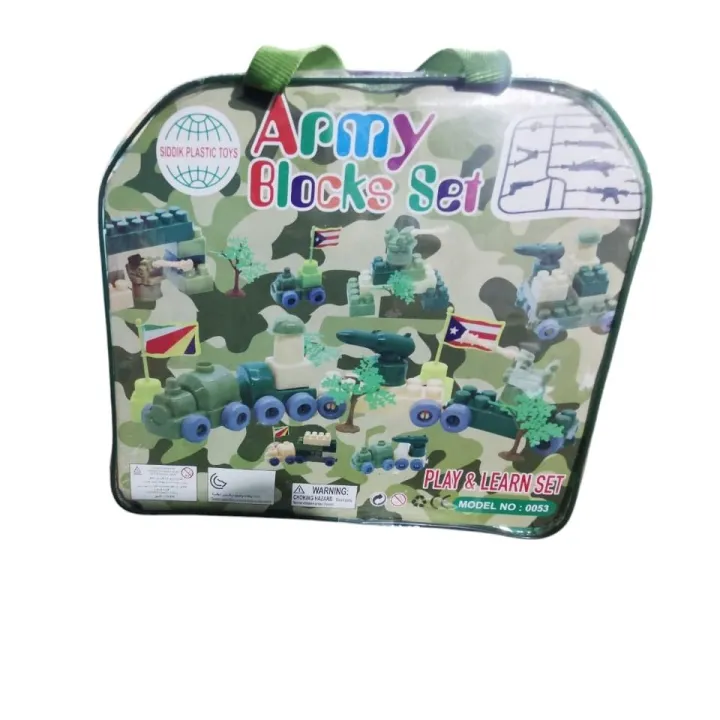 Army Block Set Play - Military Building Blocks for Kids | Creative Army ...