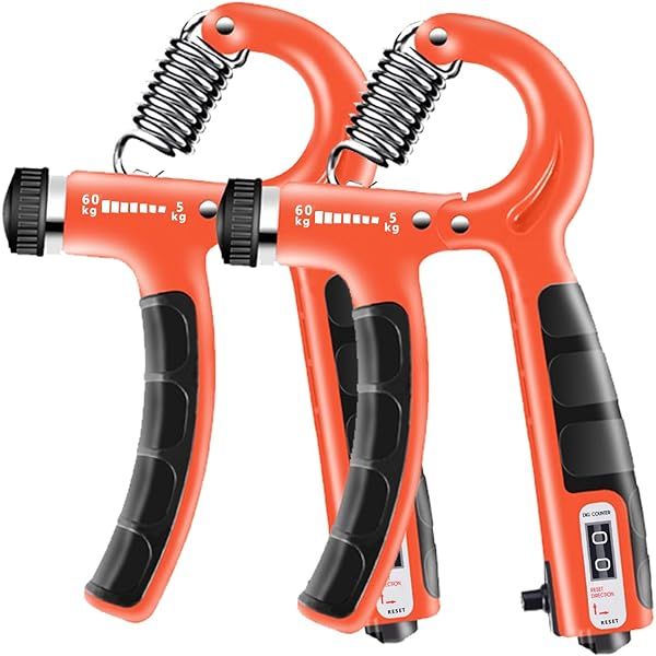 Adjustable Counting Hand Grip Exerciser - Multicolor | Daraz.com.bd