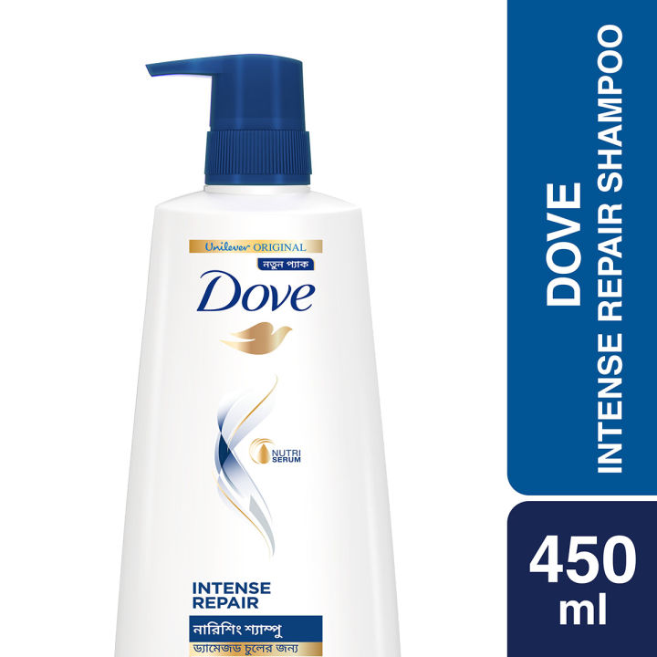 Dove Shampoo Intense Repair 450ml | Daraz.com.bd