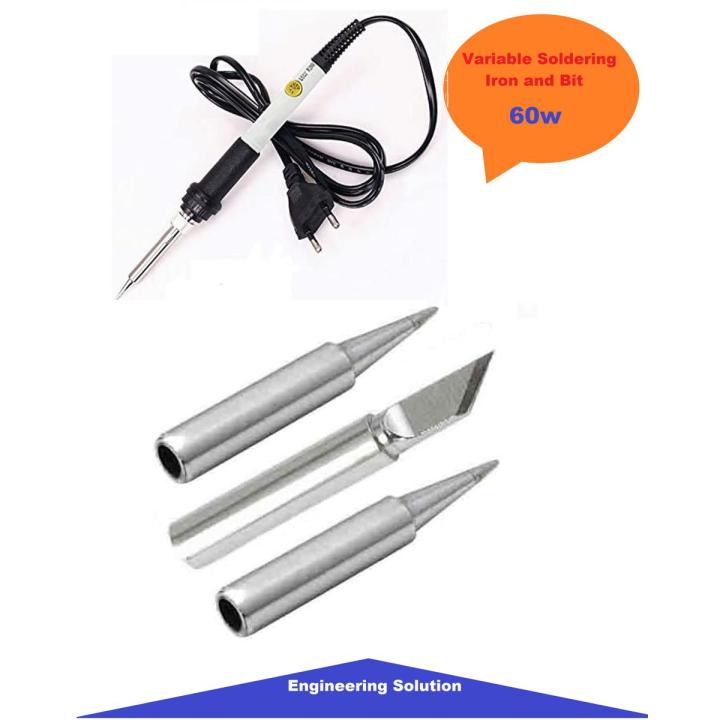 Variable Soldering Iron And Bit(60watt) | Daraz.com.bd