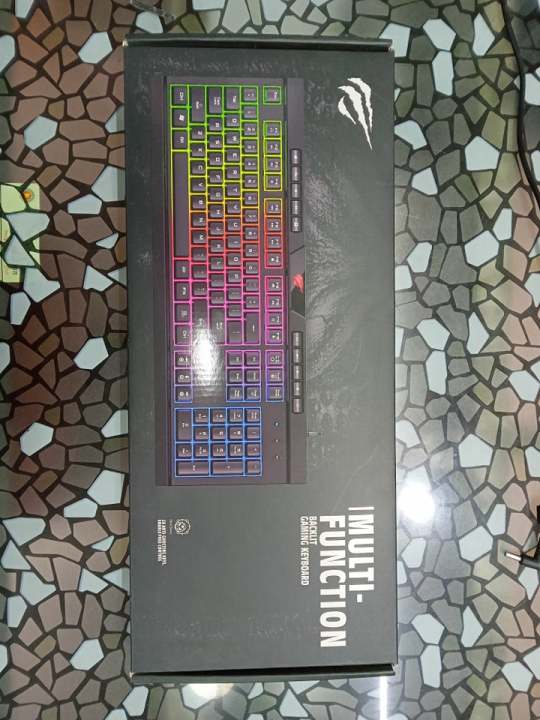 Havit GameNote KB500L Multi-Function LED Backlit USB Gaming Keyboard ...