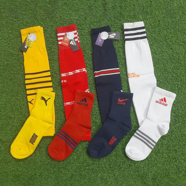 1 Pair 2 in 1 Club socks for Sports and Outdoors | Daraz.com.bd