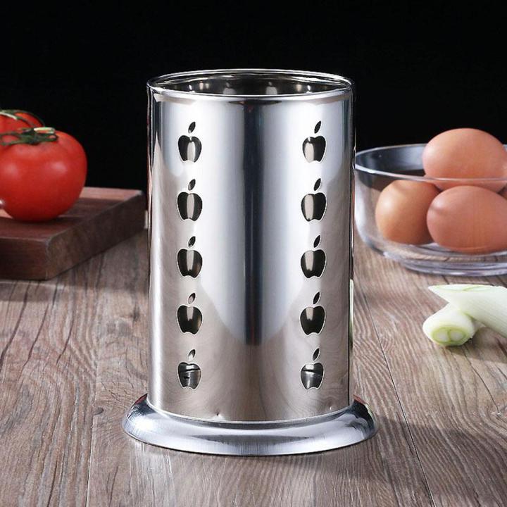 Stainless Steel Spoon Stand/Cutlery Holder for Kitchen and Dining ...