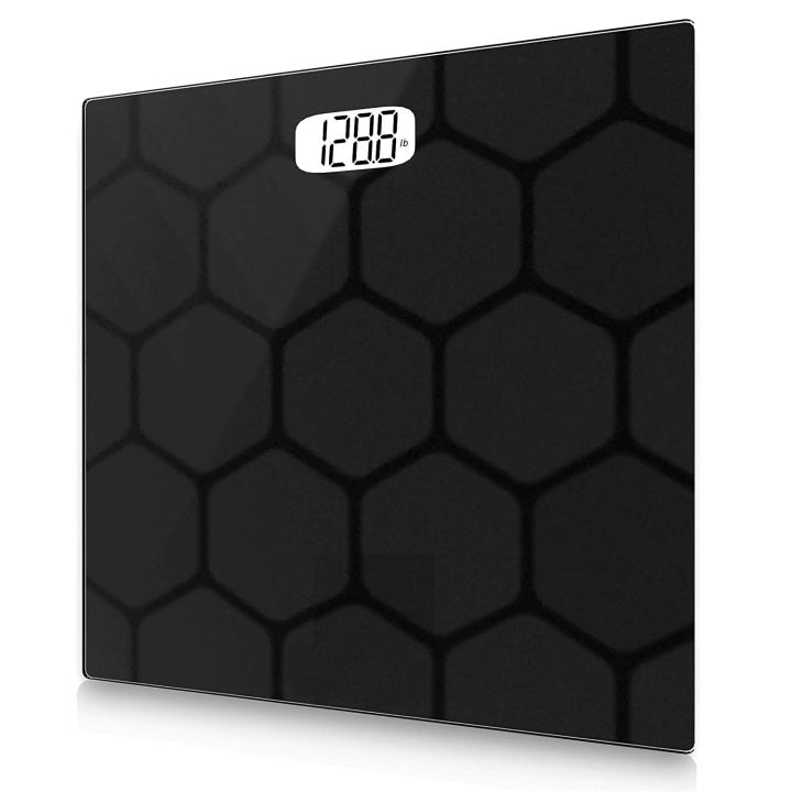 Electronic Thick Tempered Glass & LCD Display Digital Personal Bathroom ...