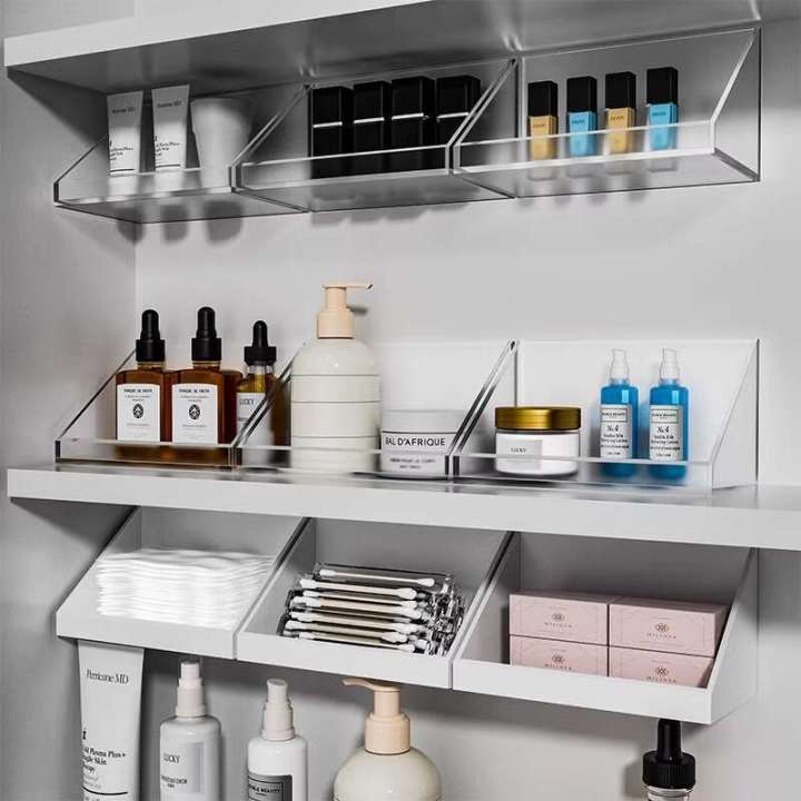 Mirror cabinet box, washbasin, cosmetics, lipstick storage rack ...