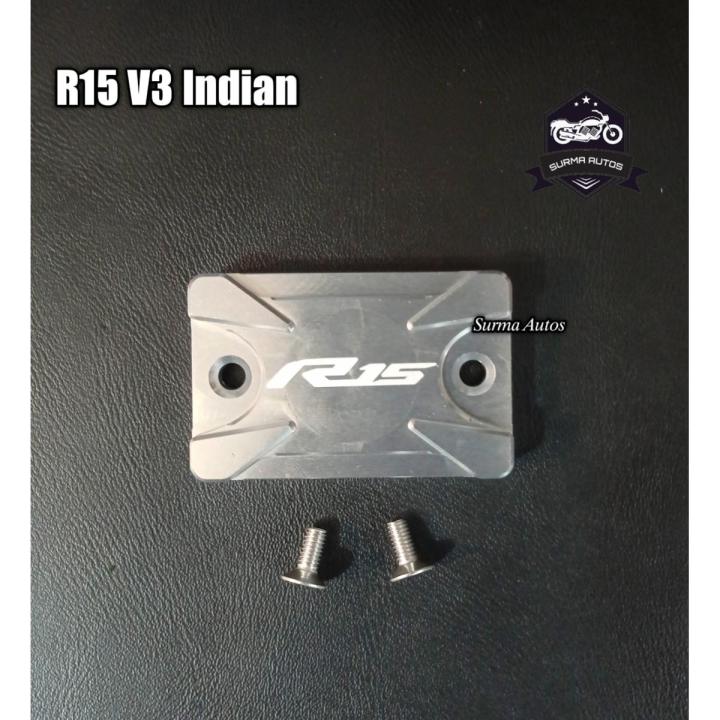 Motorcycle CNC Aluminum Rear Brake Fluid Reservoir Cap Cover For YAMAHA ...