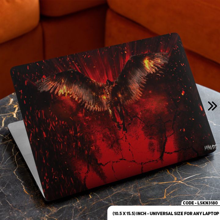 Lucifer Cartoon Art Illustration Laptop Skin Stickers Vinyl Waterproof ...