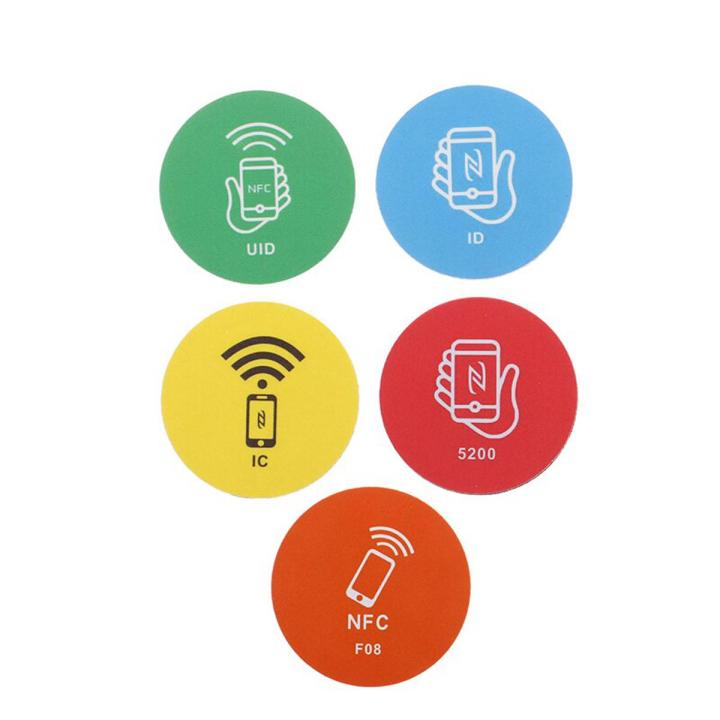 RFID 125KHz T5577 Rewritable Sticker Keytag Anti Metal Interference ...