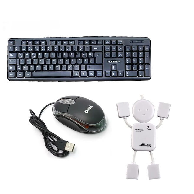 Keyboard Mouse Combo With Hub Free - Gaming Mouse | Daraz.com.bd
