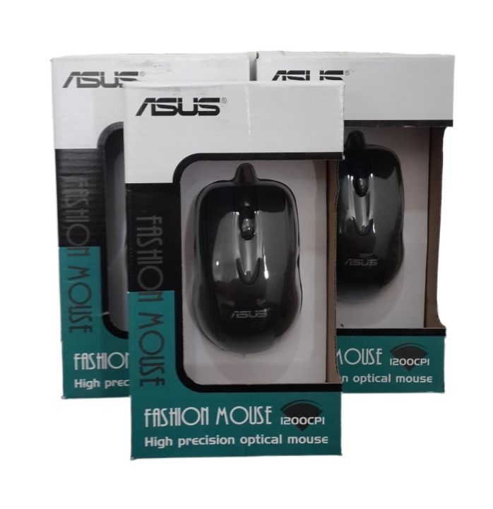 ASUS 1200 CPI Optical Wireless Mouse USE For Computer Laptop Smart Led ...