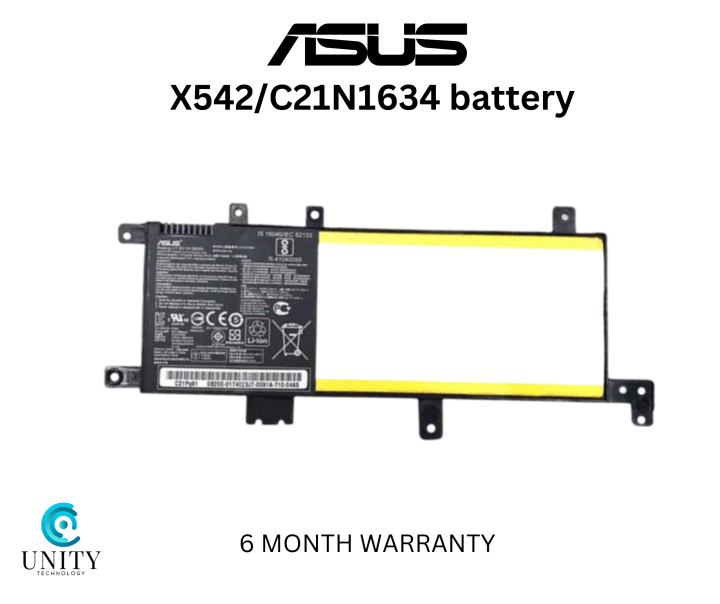 C21N1634 Asus VivoBook X542 X542U X542B A542U A580U R542 R542U Series ...