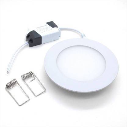 LED PANEL LIGHT/3 WATT HEAVY DUTY LIGHT METAL BODY-WHITE COLOR | Daraz ...